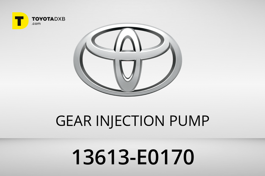 13613-E0170 GEAR INJECTION PUMP for Toyota