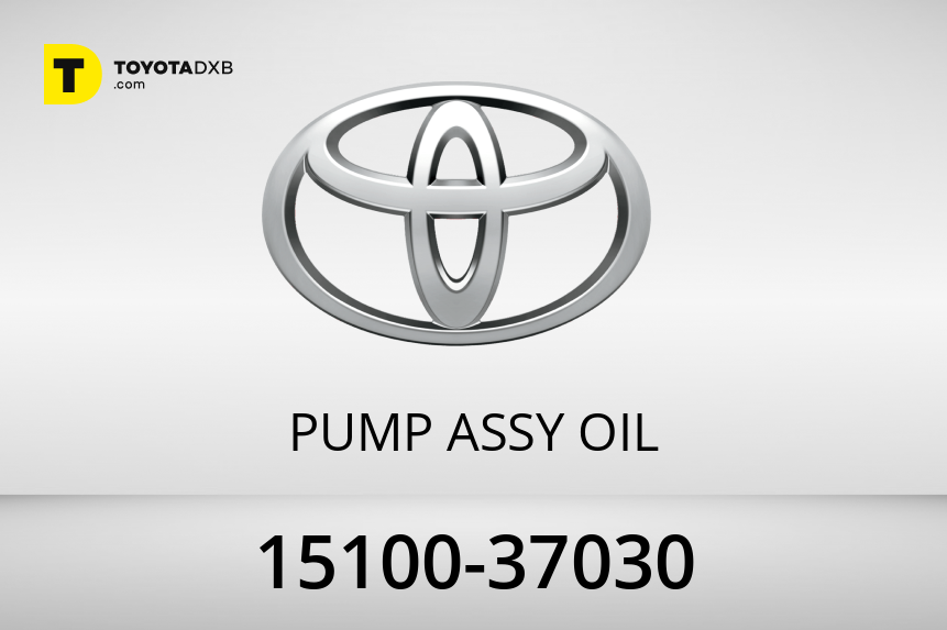 15100-37030 PUMP ASSY OIL for Toyota