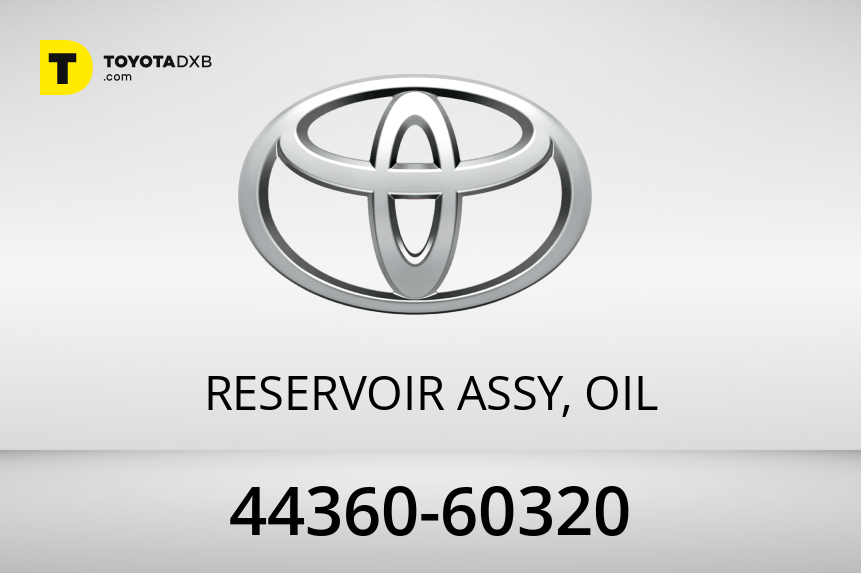 44360-60320 RESERVOIR ASSY, OIL for Toyota