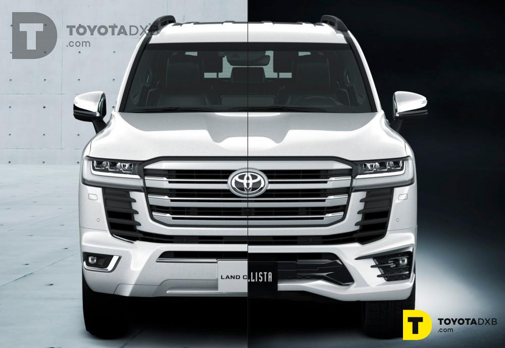 FJ300FRRMD2SBKT Toyota LAND CRUISER FJ300 2022- Exterior Lip Spoiler ...