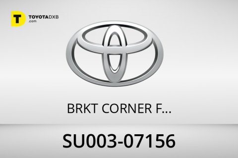 SU003-07156 BRKT CORNER F LH for Toyota