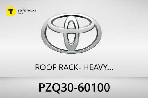PZQ30-60100 ROOF RACK- HEAVY DUTY 3 BAR SET (NON ROO for Toyota